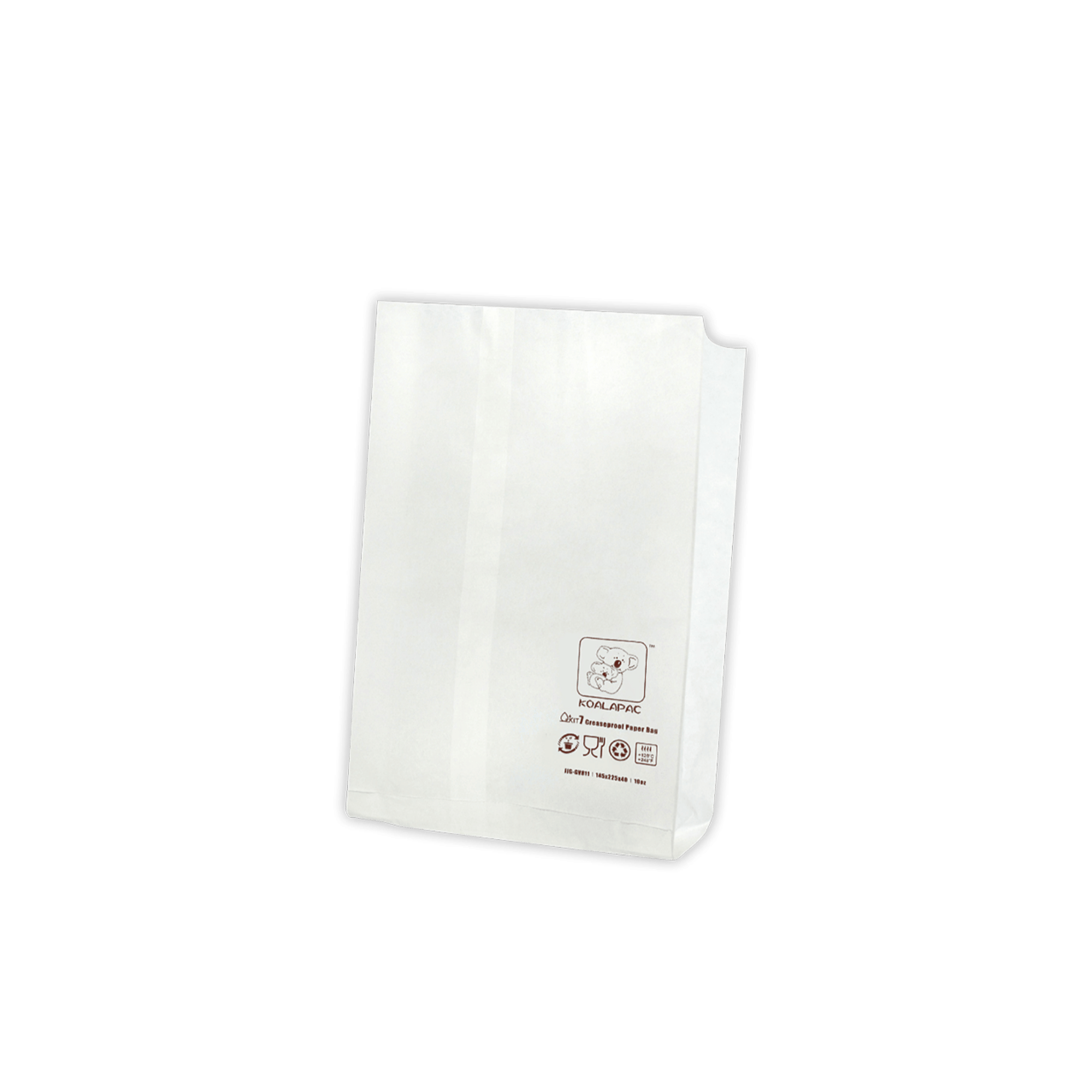 Regular Greaseproof Bag, Carton of 3000 (JJG-GV811) | Packaging of Food ...